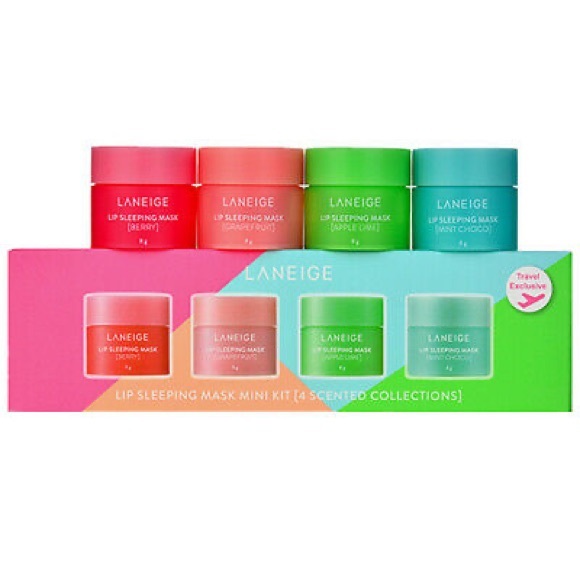 LANEIGE | Makeup | Laneige Lip Sleeping Mask Ex Mini Set 4 Scented ...